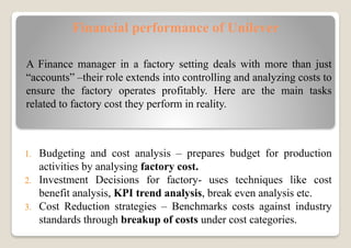 Comprehensive Financial Performance Analysis of Hindustan Unilever Ltd ...