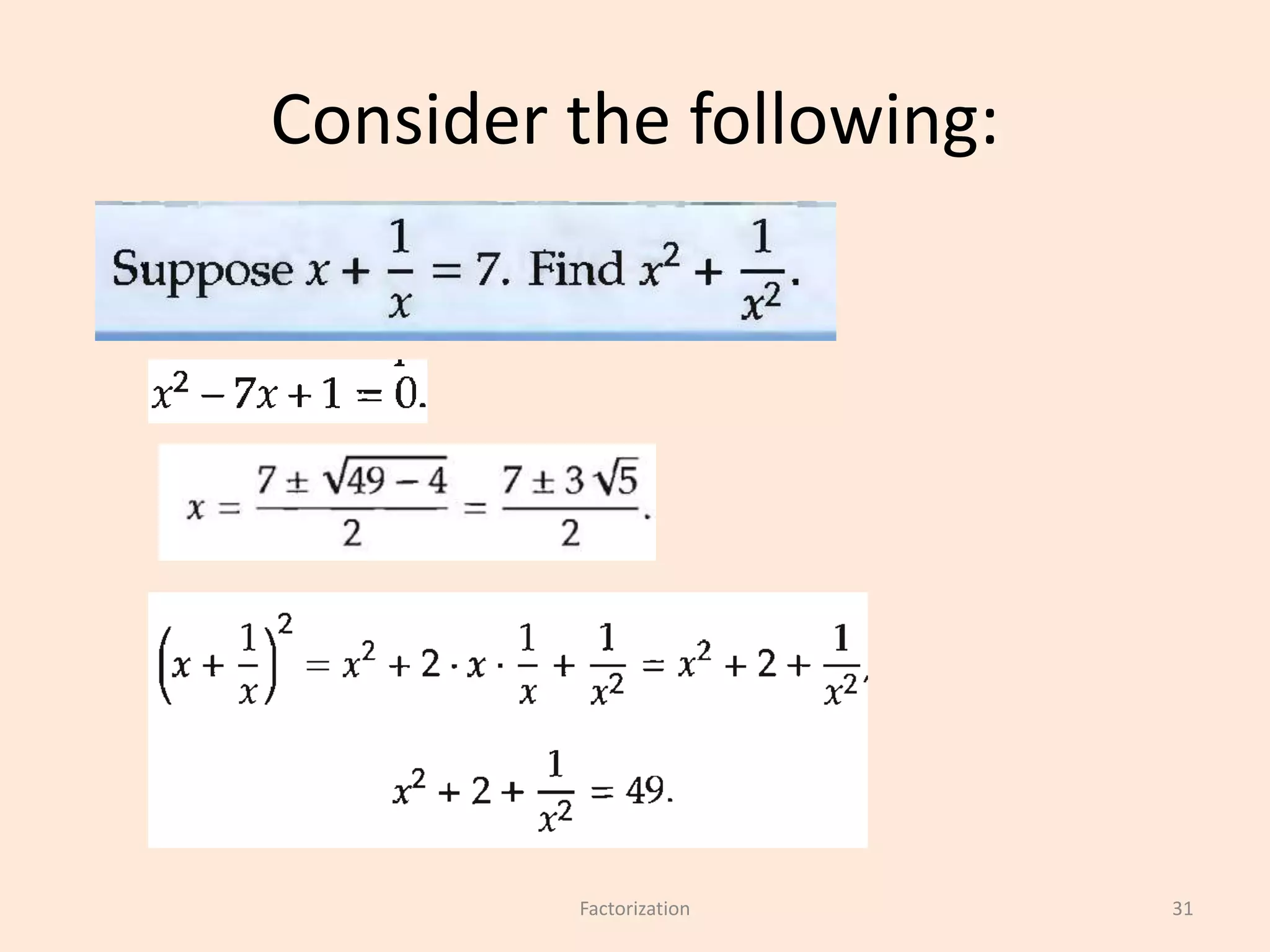 Presentation 2a algebra | PPTX