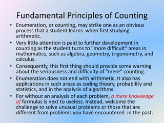 Presentation 2b combinatorics | PPT
