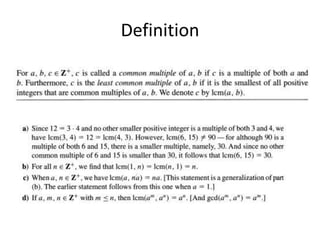 Presentation 2c number theory | PPT