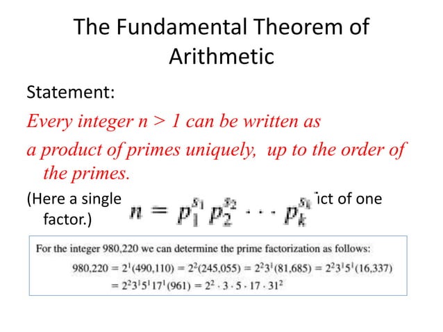Presentation 2c number theory | PPT