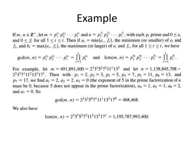 Presentation 2c number theory | PPT
