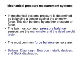 Basic Instrument Presentation ( pressure ) | PPT