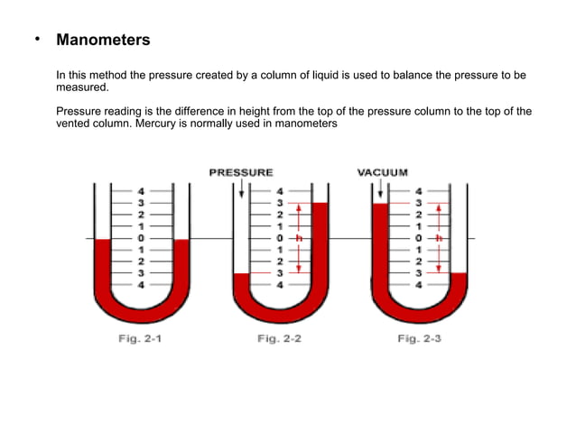 Basic Instrument Presentation ( pressure ) | PPT