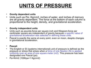 Basic Instrument Presentation ( pressure ) | PPT