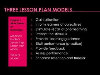 Lesson Plan PowerPoint Presentation | PPTX