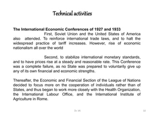 History of the League of Nations (1919-1946) | PPTX | War and Conflicts