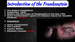 Difference and similarities between Victor and Monster | PPTX