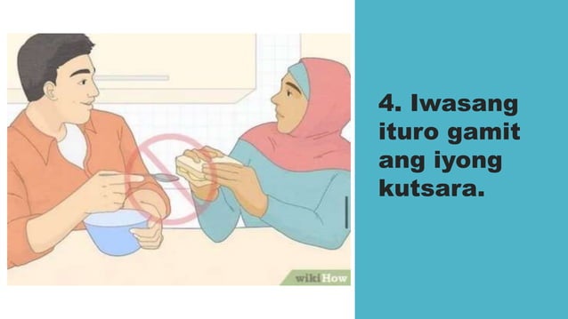 WASTONG PAGGAMIT NG KUBYERTOS (KUTSARA AT TINIDOR) | PPTX