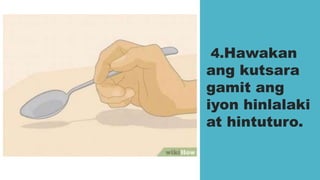 WASTONG PAGGAMIT NG KUBYERTOS (KUTSARA AT TINIDOR) | PPTX