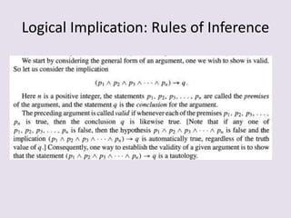 Presentation 3 fundamentals of logic | PPT
