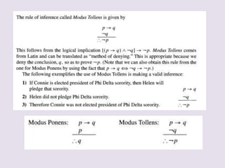 Presentation 3 fundamentals of logic | PPT