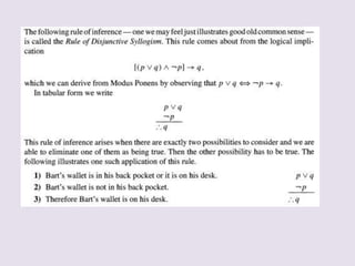 Presentation 3 fundamentals of logic | PPT