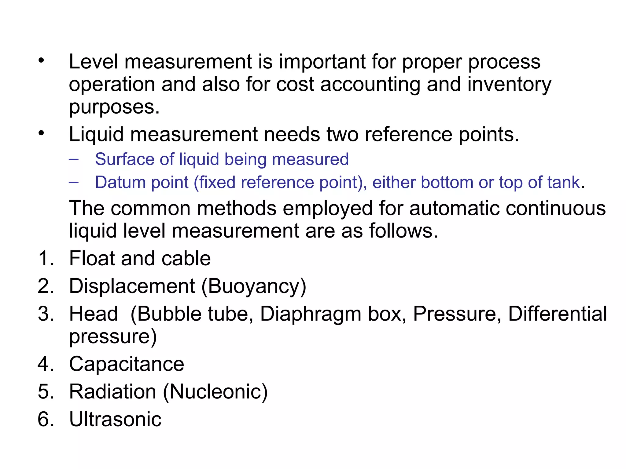 Basic Instrument Presentation ( Level ) | PPT