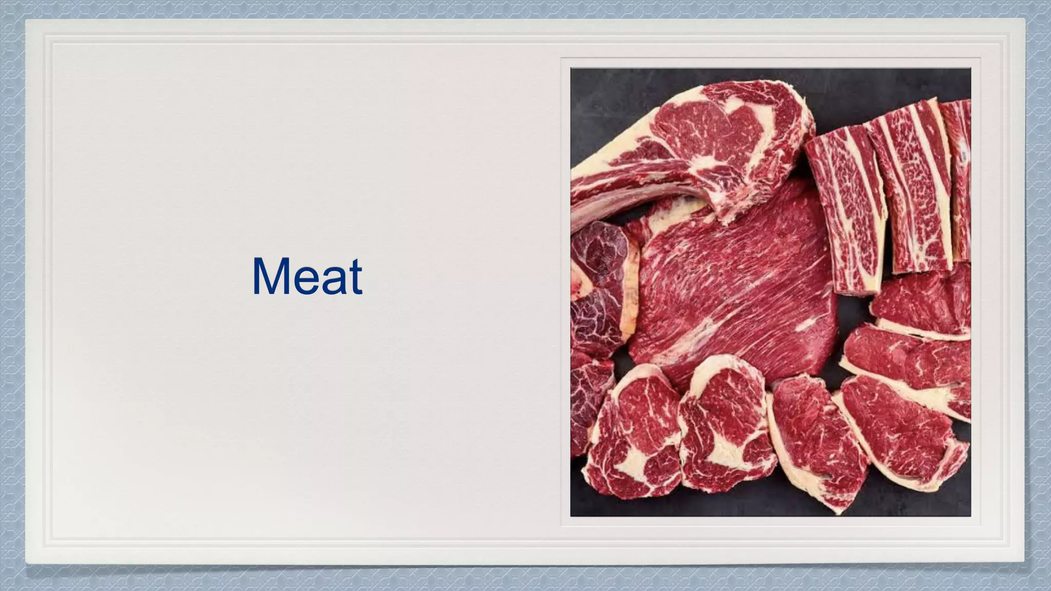 Nutritional profiles of principal foods | PPTX