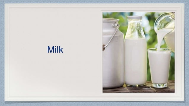 Nutritional profiles of principal foods | PPTX