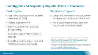 presentation - 4 - hand - hygiene in health care | PDF