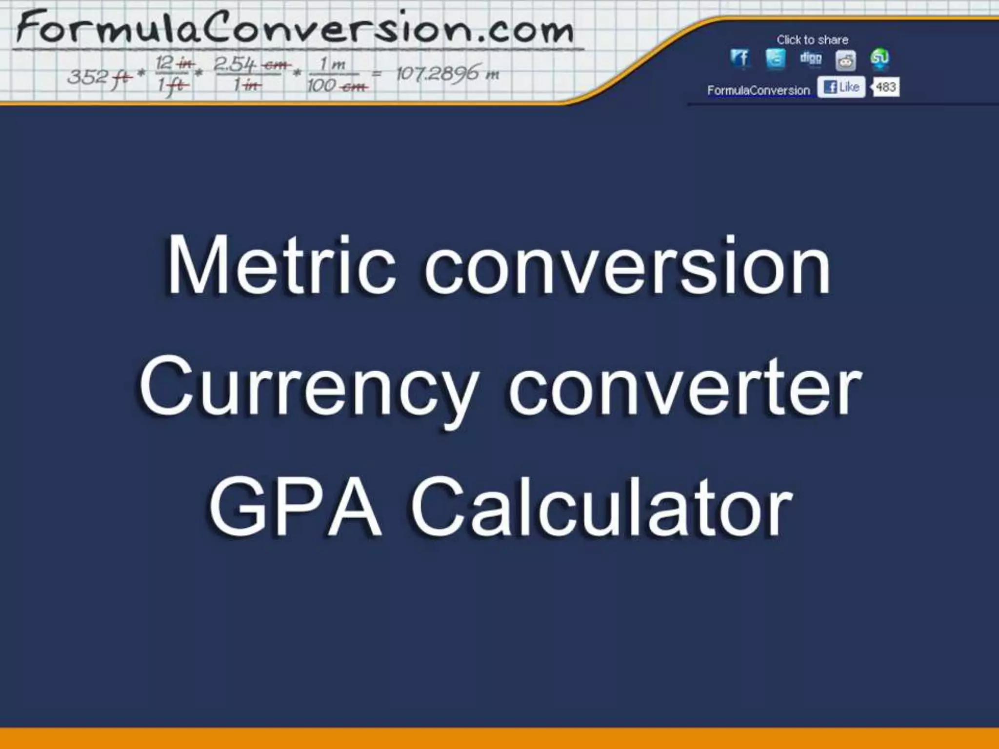Metric conversion calculator | PPT
