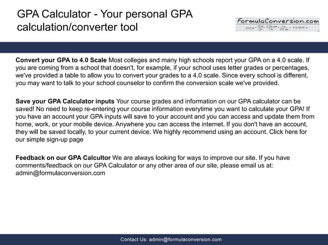 Metric conversion calculator | PPT