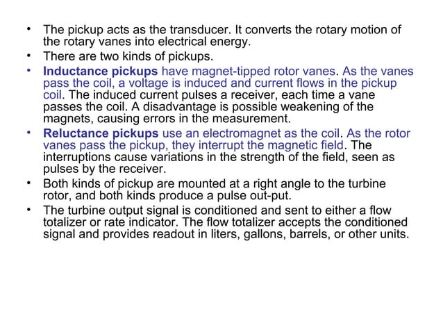 Basic Instrument Presentation ( Flow ) | PPT