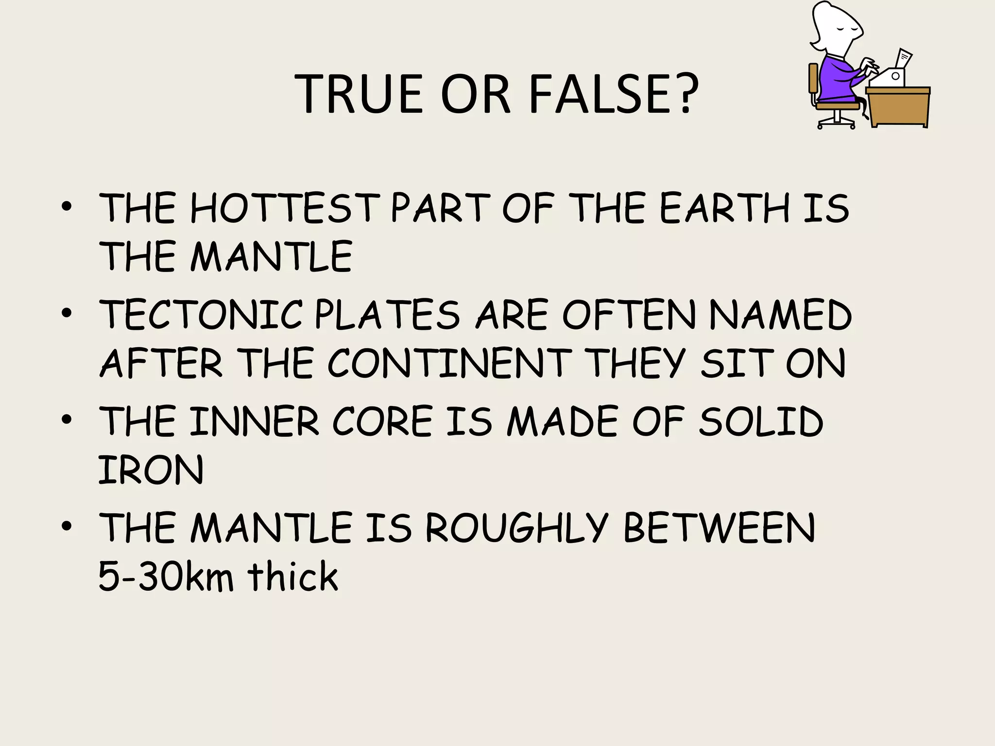 Plate tectonics Basic (KS3) | PPT