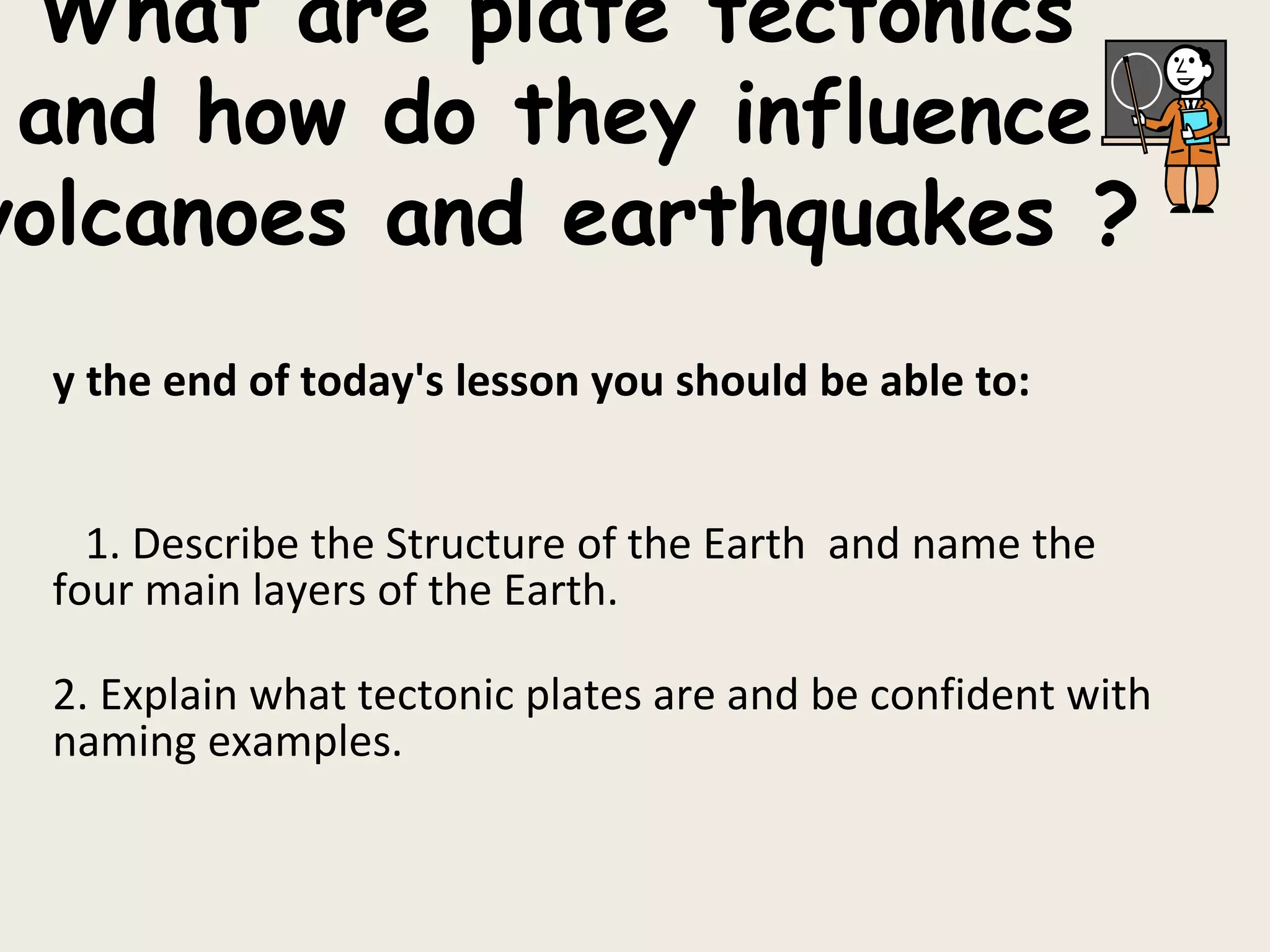 Plate tectonics Basic (KS3) | PPT