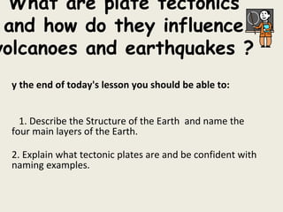 Plate tectonics Basic (KS3) | PPT