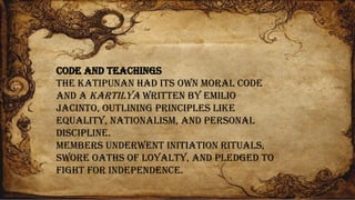 PowerPoint Presentation: "Rizal and the Katipunan" | PPTX