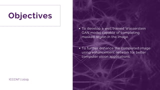 Semantic image completion and enhancement using Deep Learning | PDF