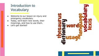 Emergency Vocabulary Presentation - 6th grade.pptx