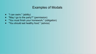 Presentation on Modals English Grammar - 6th grade.pptx