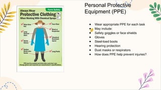 Farm Safety: Protecting yourself andpptx | PPTX | First Aid | Injuries