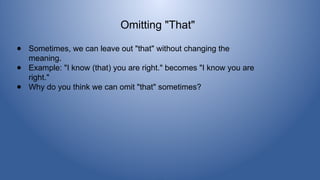 Presentation - 9th grade - THAT - clauses.pptx