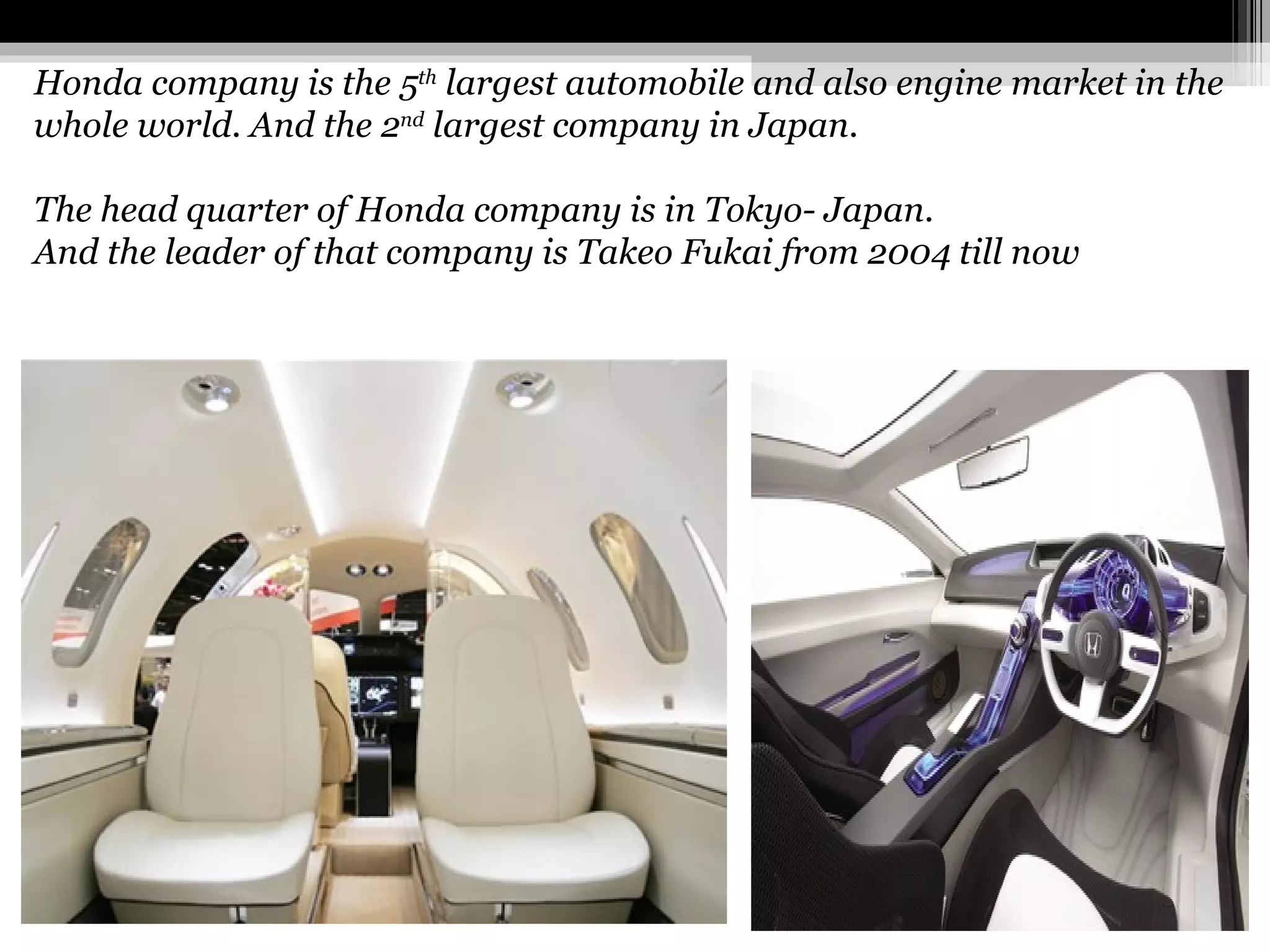 Presentation About Honda | PPT