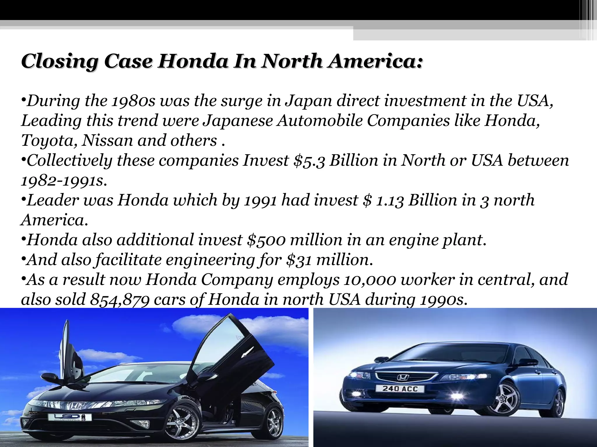 Presentation About Honda | PPT
