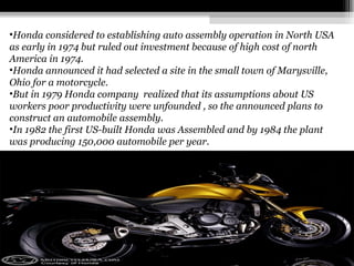 Presentation About Honda | PPT