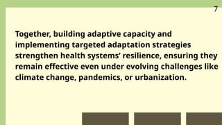 Presentation - Adaptation and Adaptive Capacity in Public Health (2).pptx