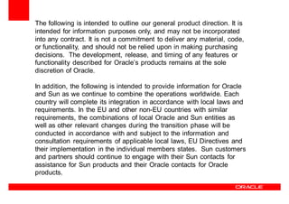 Presentation advancing the oracle stack | PPT