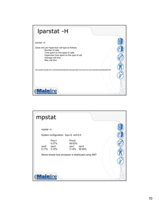 Presentation aix performance tuning | PDF | Operating Systems ...