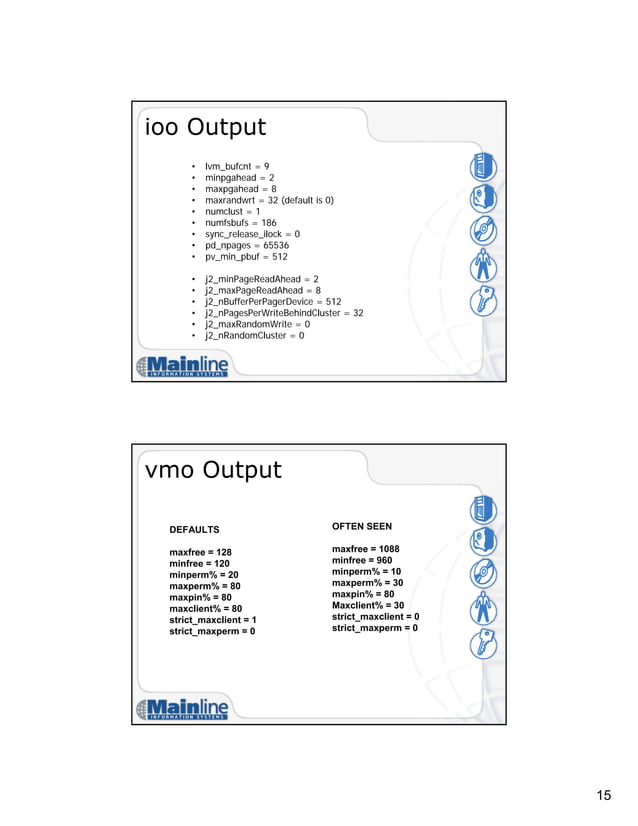 Presentation aix performance tuning | PDF | Operating Systems | Computer Software and Applications