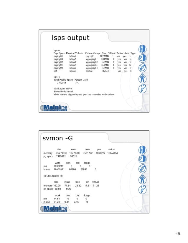 Presentation aix performance tuning | PDF | Operating Systems | Computer Software and Applications