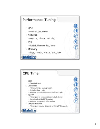 Presentation aix performance tuning | PDF | Operating Systems | Computer Software and Applications