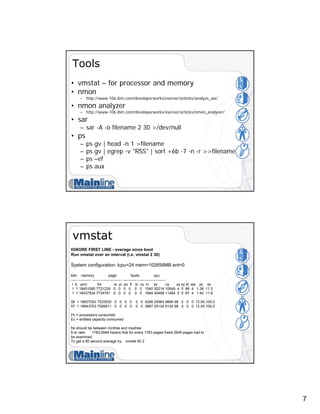 Presentation aix performance tuning | PDF | Operating Systems | Computer Software and Applications