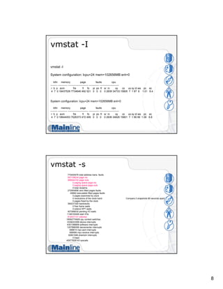 Presentation aix performance tuning | PDF | Operating Systems | Computer Software and Applications