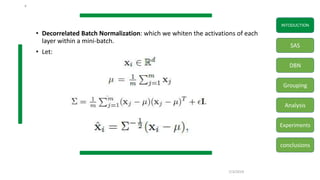 decorrelated batch normalization(cvpr2018) | PPT