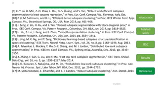 information theoretic subspace clustering | PPTX | Physics | Science