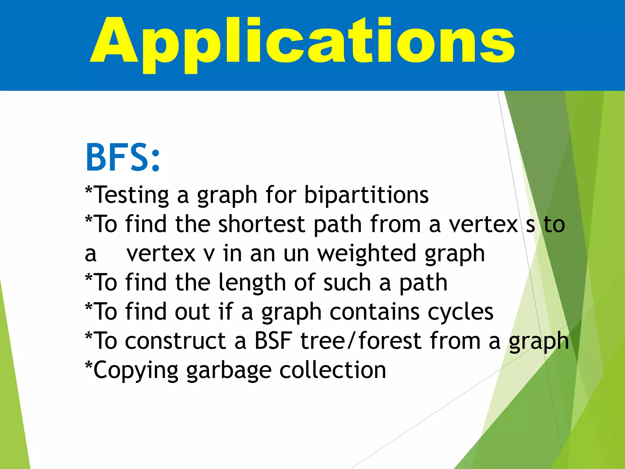 Bfs And Dfs Pptx Graphics Software Computer Software And Applications