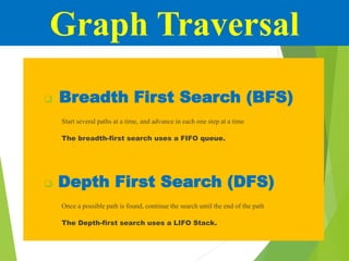 Bfs and Dfs | PPTX