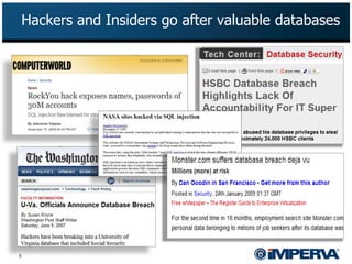 Presentation anatomy of a database attack | PPT