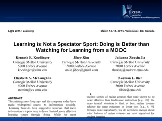 Teaching Evidence-Based Practice - Online Learning Modules | PPT